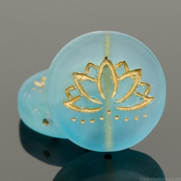 Lotus Flower Beads - Etsy