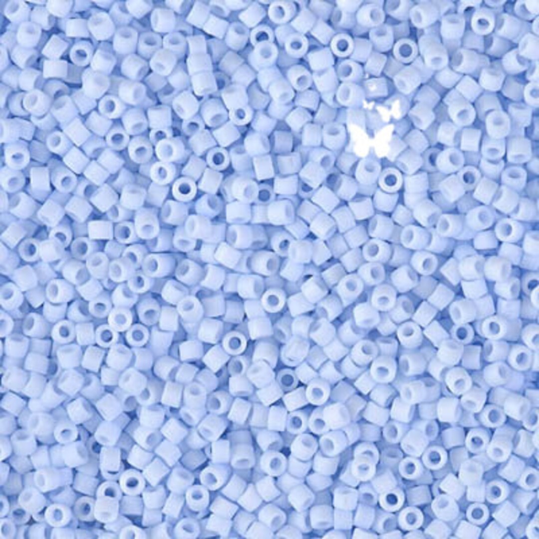 DB1517 Matte Opaque Light Sky Blue Size 11/0 Miyuki Delica (5gr), DIY ...