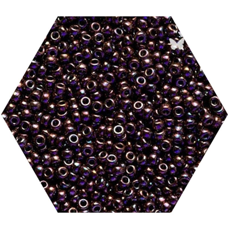 Plum Miyuki Seed Beads - Etsy