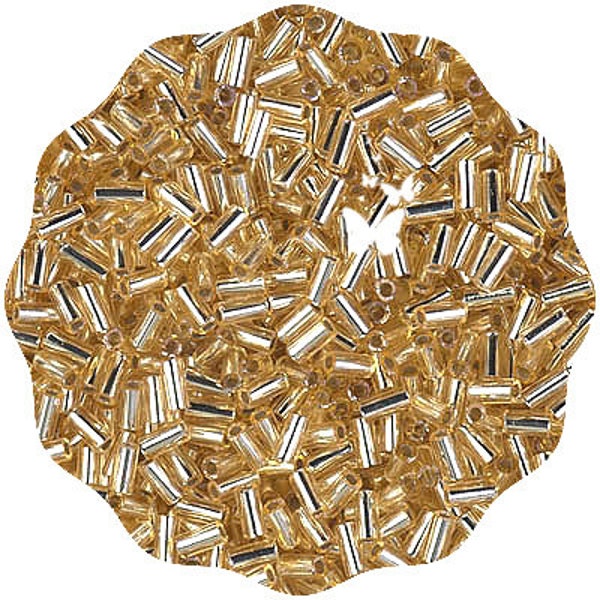 Gold Bugle Beads - Etsy