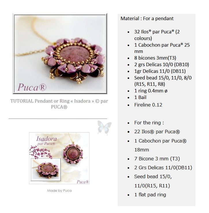 DO NOT Purchase! Receive Free Pattern W/ Par Puca® Bead Order ...