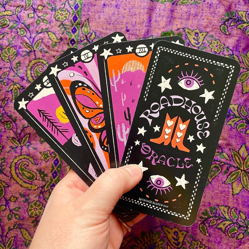 Oracle Cards Cowboy - Etsy