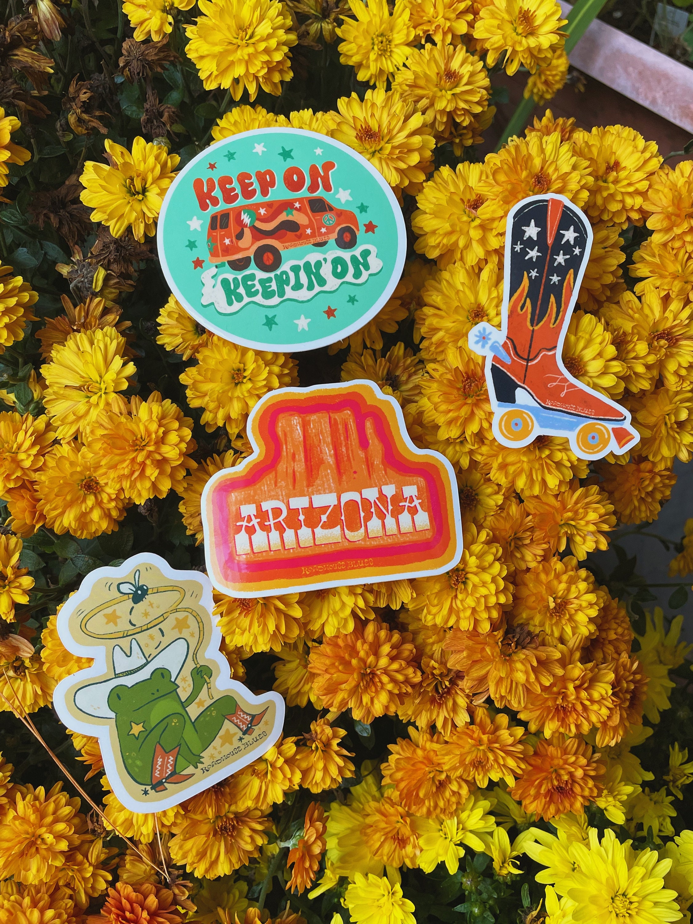 Roller Skate Rodeo Cowboy Boot Sticker - Etsy