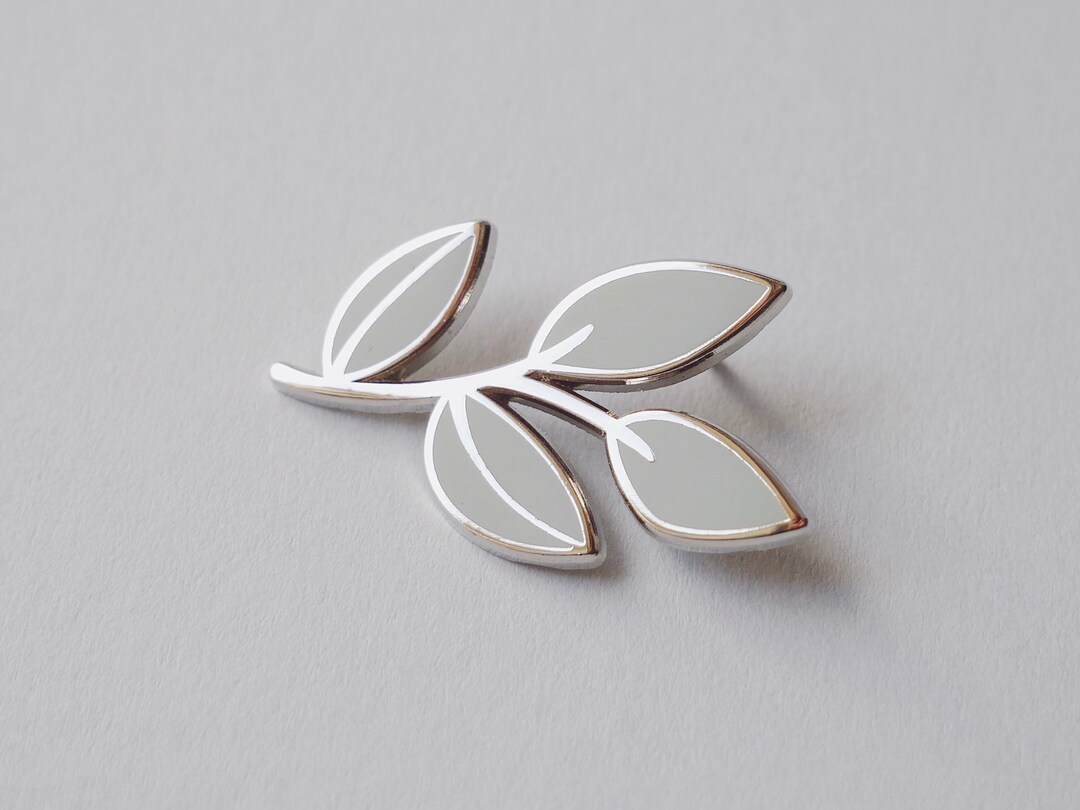 Spring Leaf Enamel Pin | Plant Pin | Plant Lovers Gift | Nature Lover ...