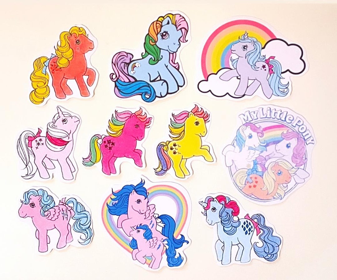 My Little Pony G1 Stickers First Generation Stickers. - Etsy