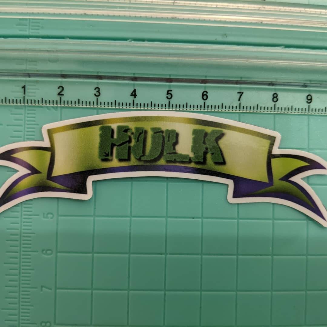 Marvels Hulk Stickers 4 Pack Personalized Sticker - Etsy
