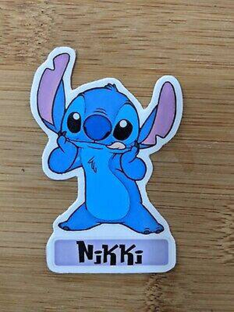 Stitch , Lilo & Stitch Personalized Fridge Magnet - Etsy