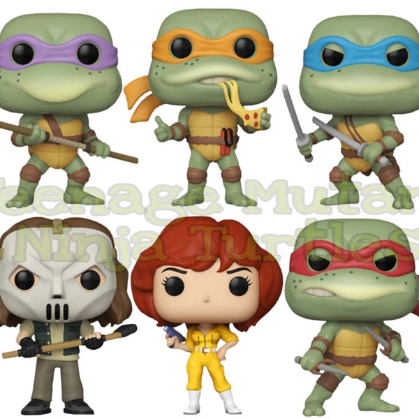 Vinyl Teenage Mutant Ninja Turtle Stickers - Etsy