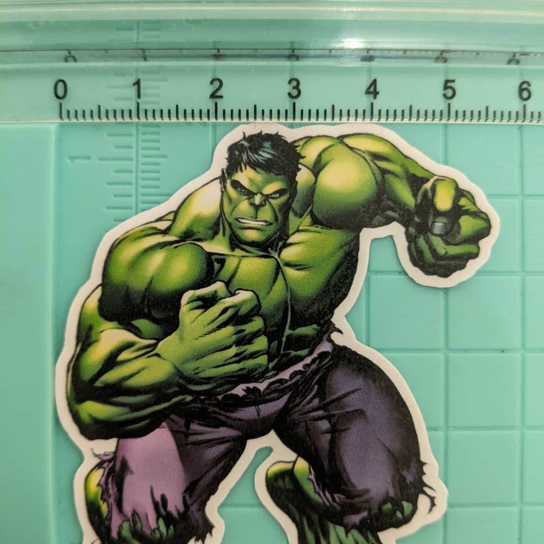 Marvels Hulk Stickers 4 Pack Personalized Sticker - Etsy