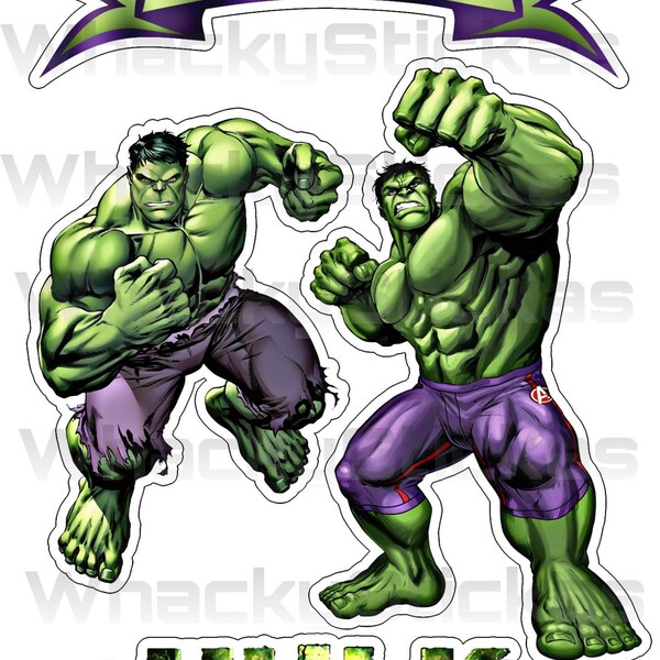 Hulk Decal - Etsy
