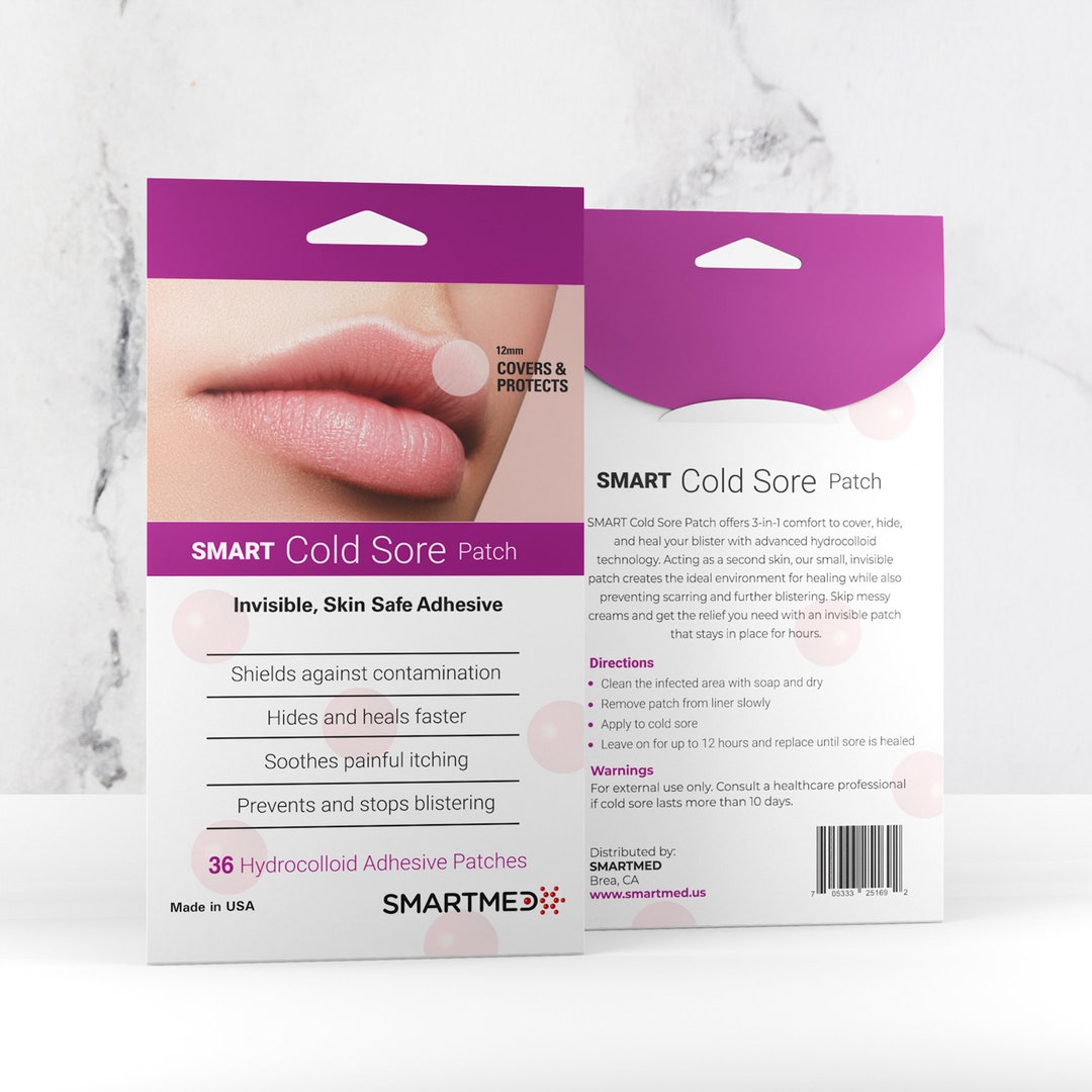 Smart Cold Sore Treatment Patch Help Reduce Breakouts, Soothe Itching ...