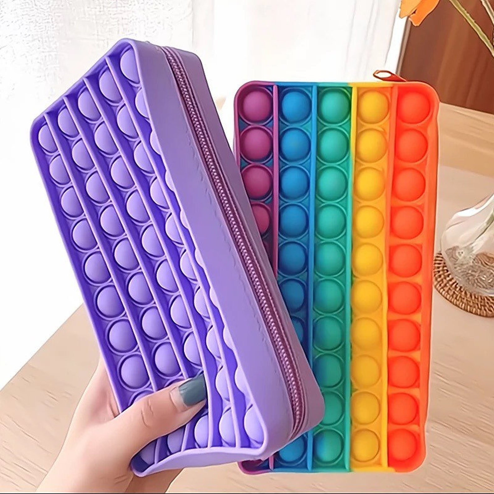 Popit Fidget Pencil Case | Etsy