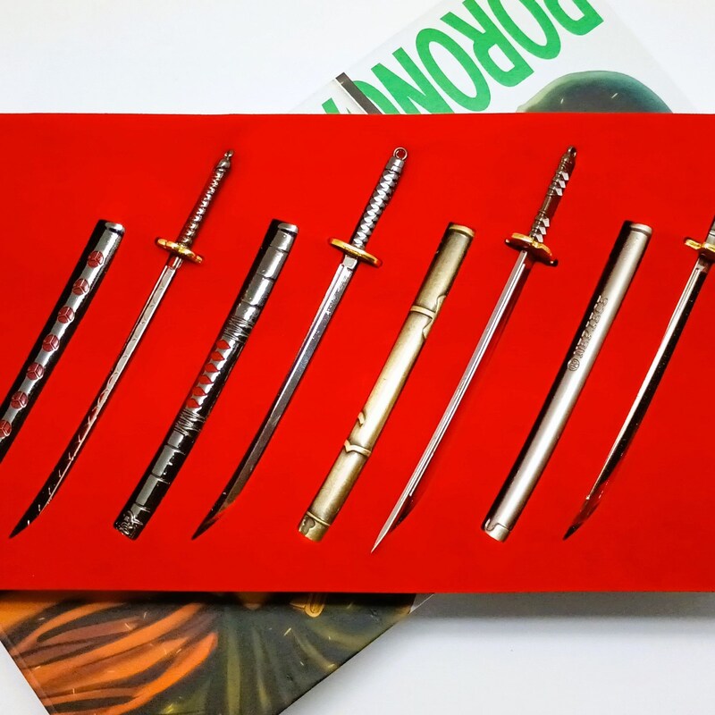 Anime Sword Keychain - Etsy