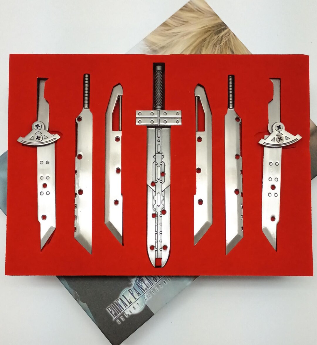 Final Fantasy DIY Swords Metal Pendants - Etsy