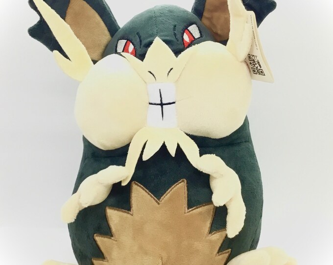 Pokemon Plush Alolan Raticate Rat High Quality Handmade 11” Inch USA ...