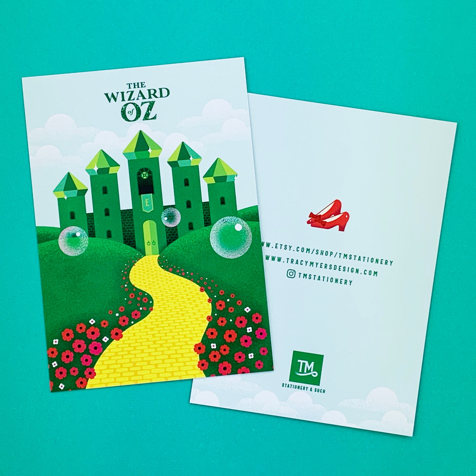 The Wizard of Oz Set of 4 Die-cut Stickers | Etsy