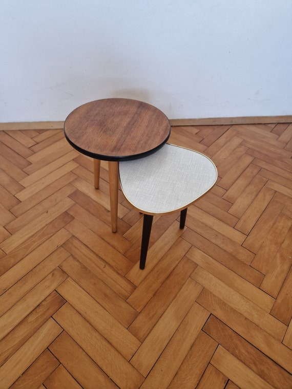 Retro tripod coffee table store