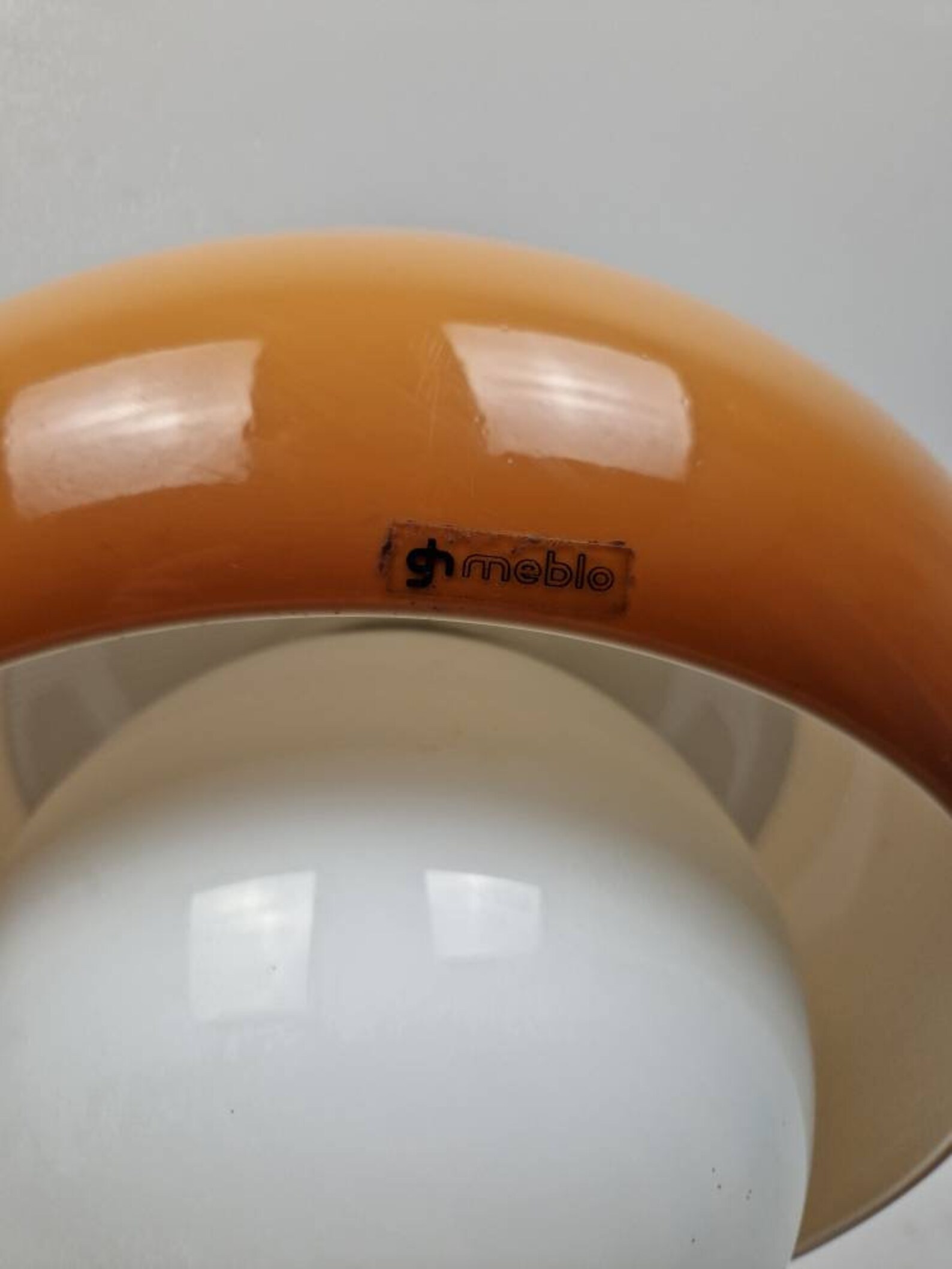 Vintage Guzzini Harvey Ceiling Light / UFO Meblo Space Age / - Etsy