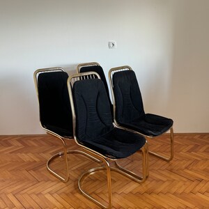 1 of 4 Mid-century Brass Chairs by Gastone Rinaldi Chairs 70s / Vintage ...