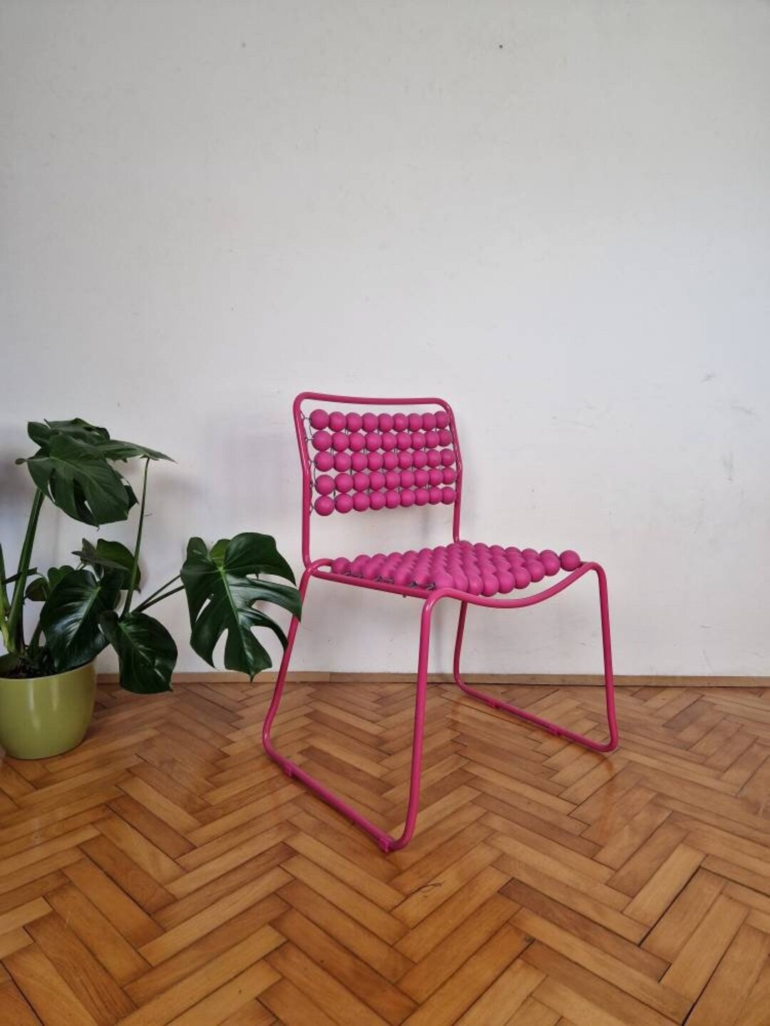Vintage Pop Art Chairs /space Age Chair / Plastic Balls / Dine Chair ...