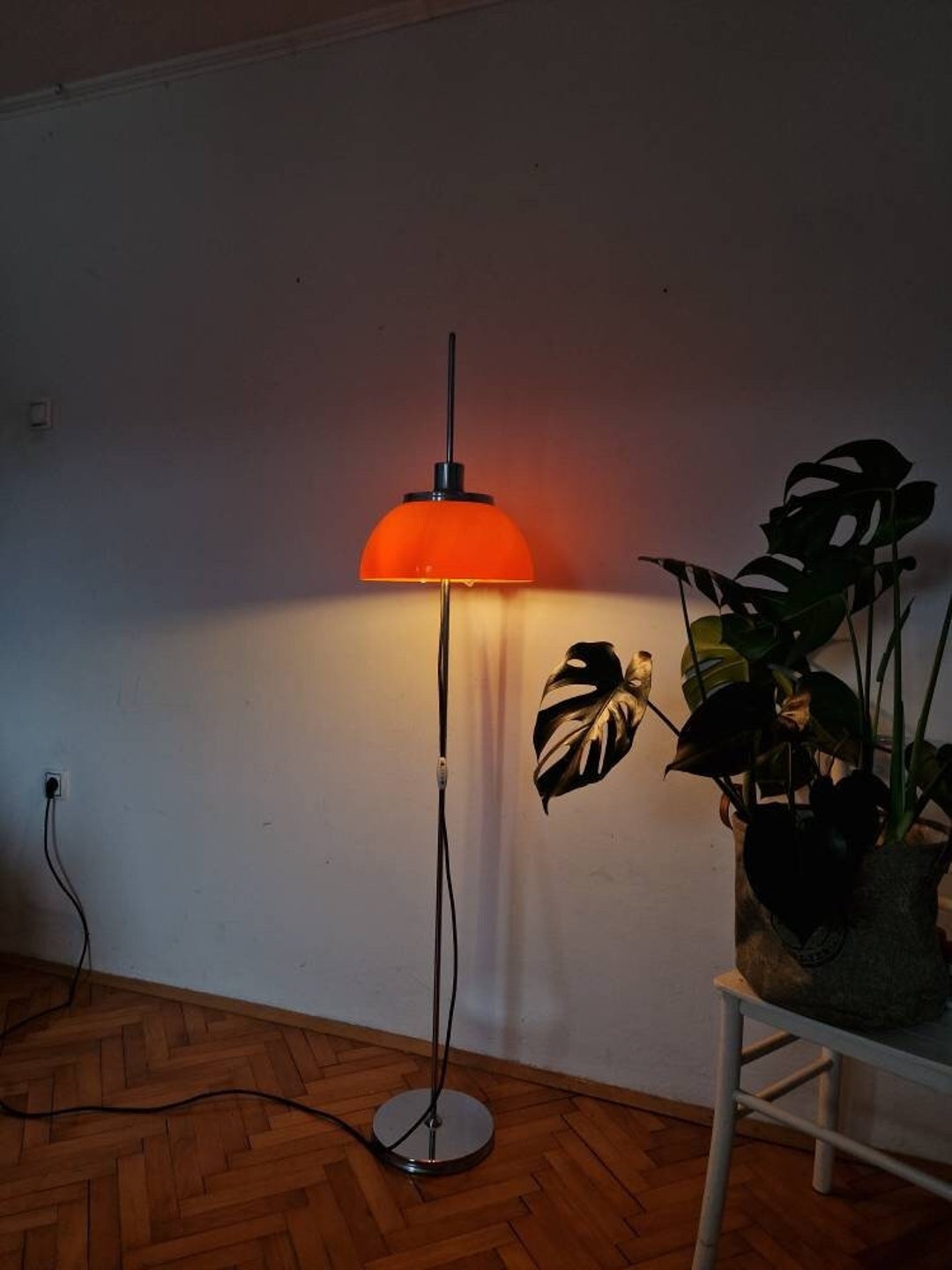 Meblo Guzzini Floor Lamp Faro / Mid Century / Modern Lamp / Space Age ...