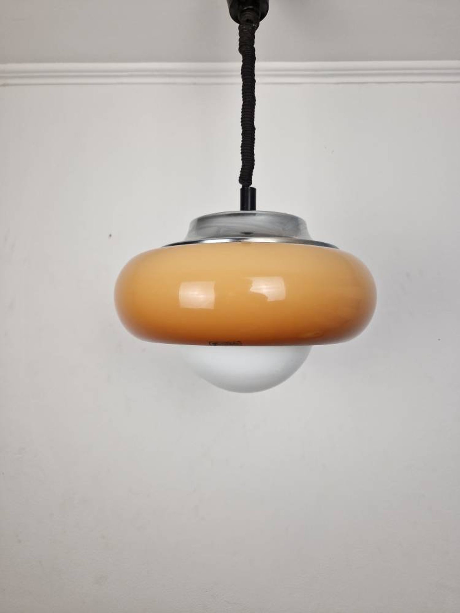 Vintage Guzzini Harvey Ceiling Light / UFO Meblo Space Age / - Etsy