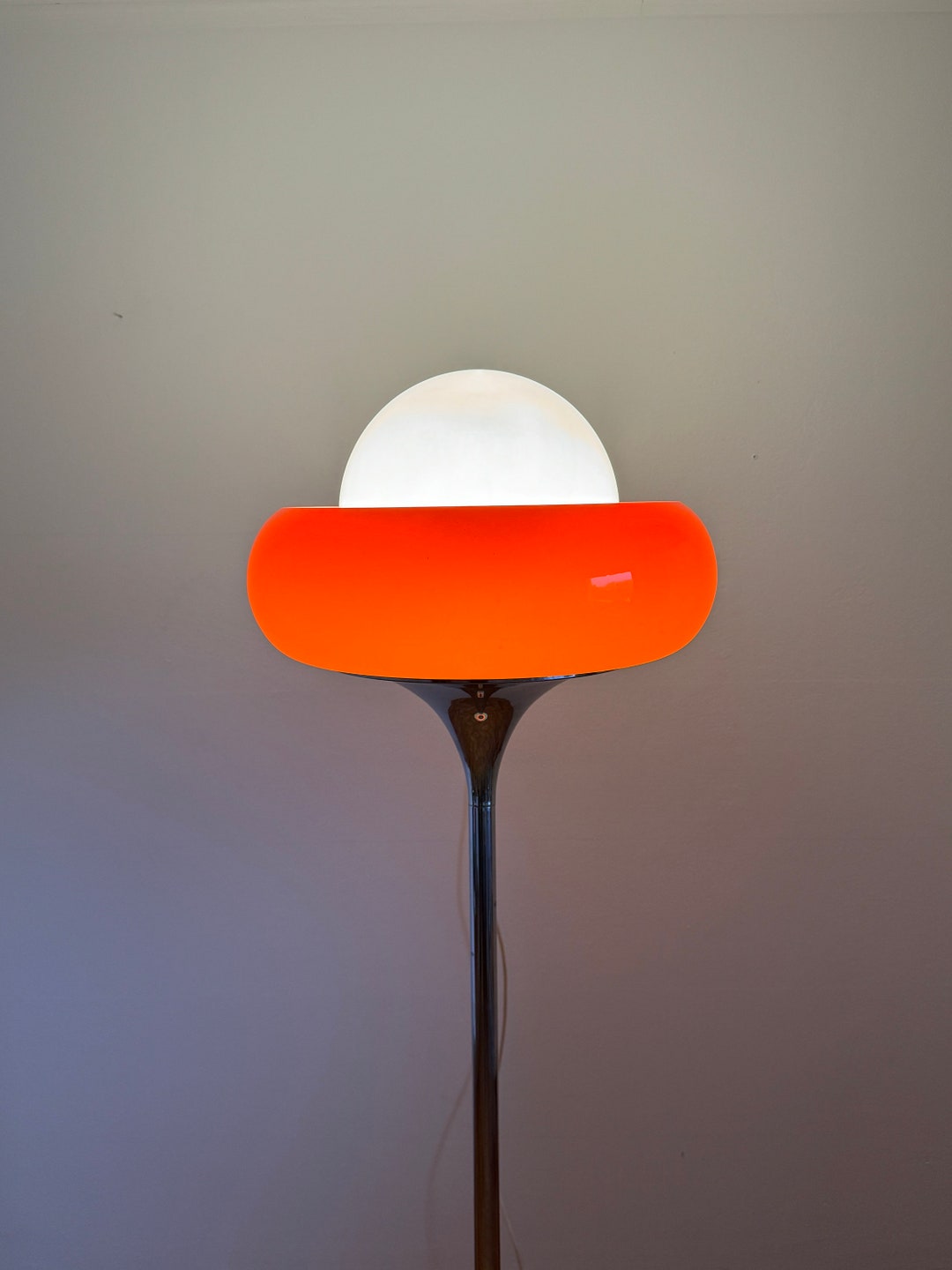 Meblo Guzzini Floor Lamp Jadran / Mid Century / Modern Standing Lamp ...