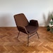 1 of 3 Mid Century Modern Brown Alvin Lustig Style Armchair / Vintage ...