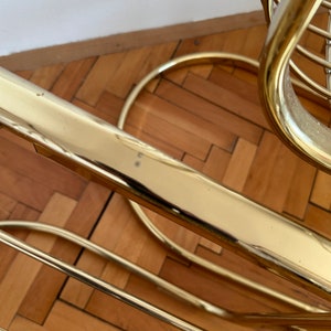 1 of 4 Mid-century Brass Chairs by Gastone Rinaldi Chairs 70s / Vintage ...