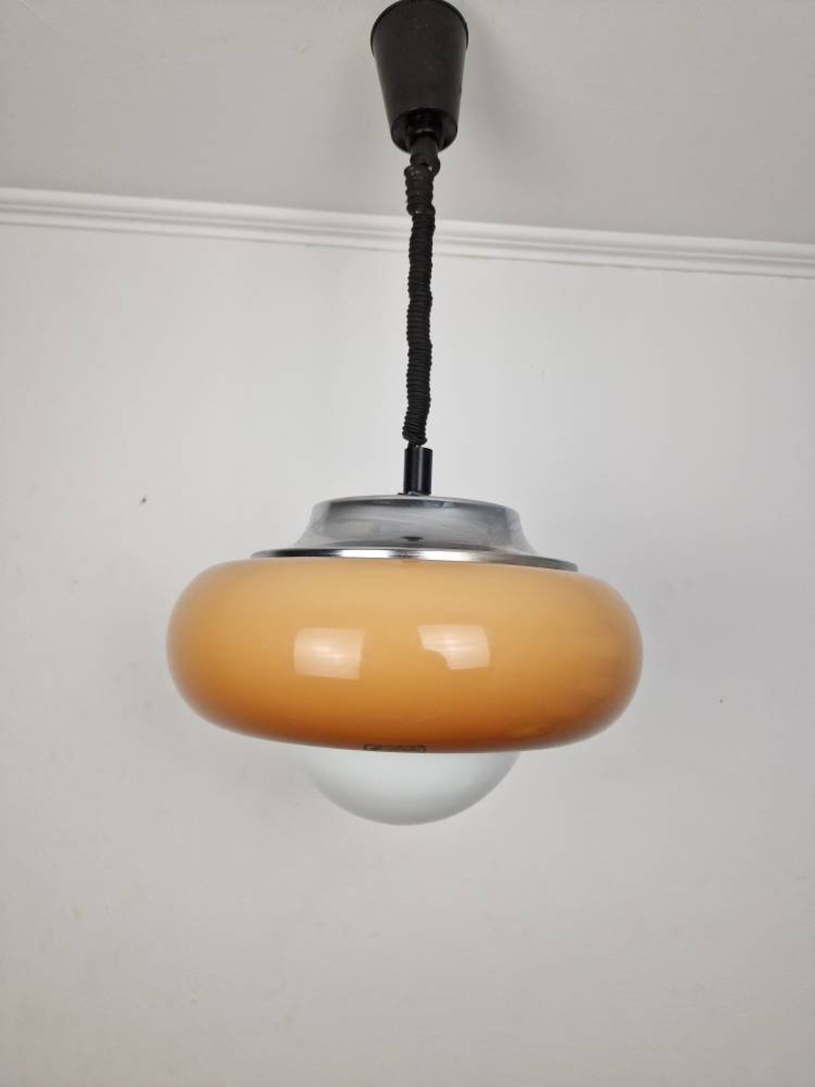 Vintage Guzzini Harvey Ceiling Light / UFO Meblo Space Age / - Etsy