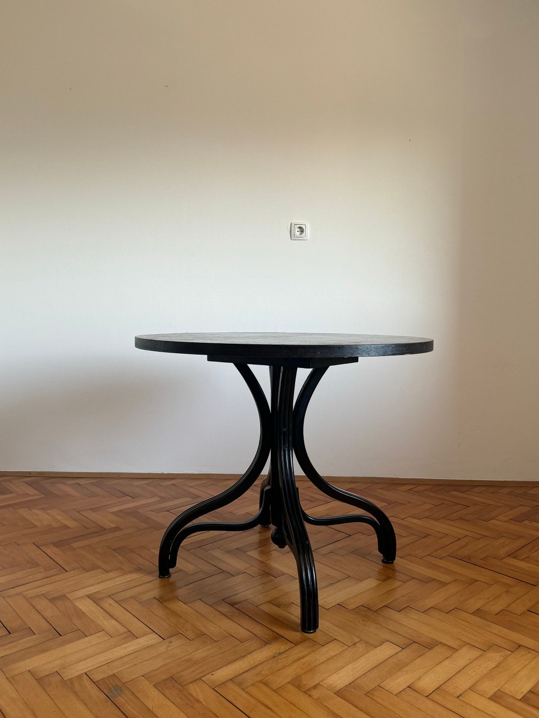 Vintage Thonet Style Table / Cafe Table / Retro Dining Table / Mid ...