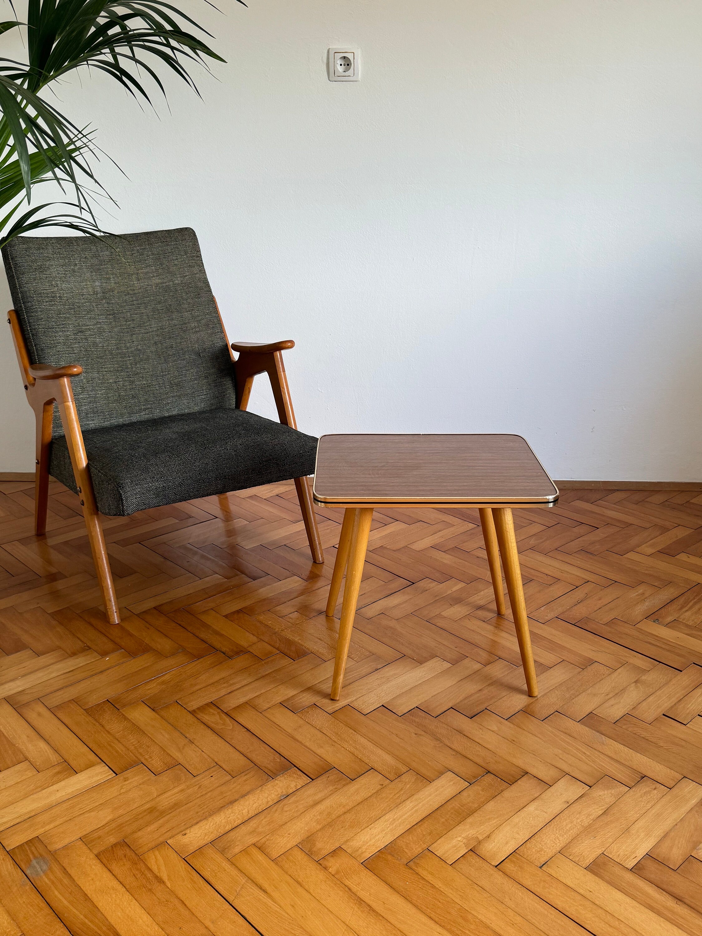 Vintage Wooden Small Side Table / Sofa Table / End Table / Bedside ...
