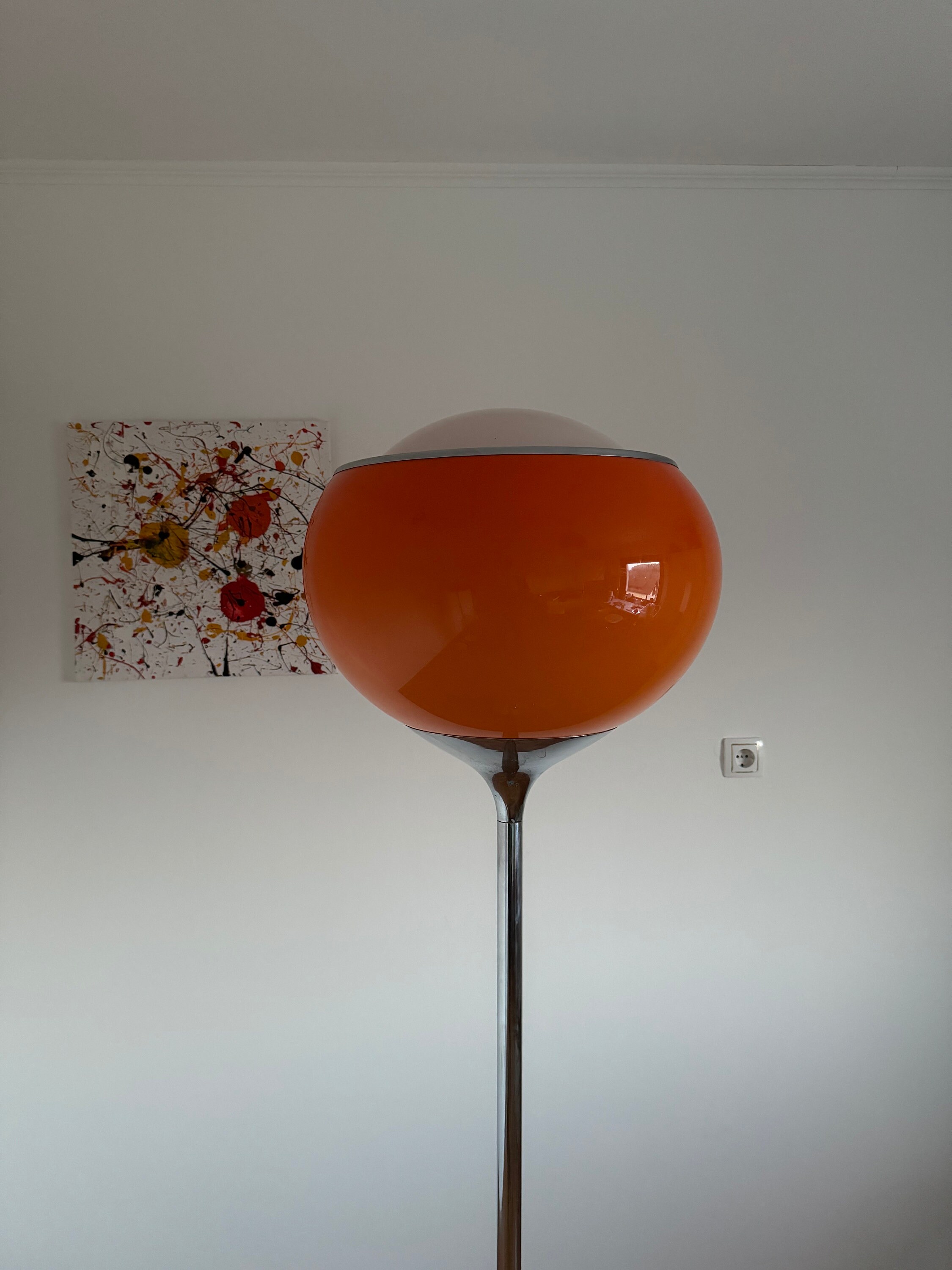 Meblo Guzzini Floor Lamp Big Bud / Mid Century / Modern Lamp / 1970s ...