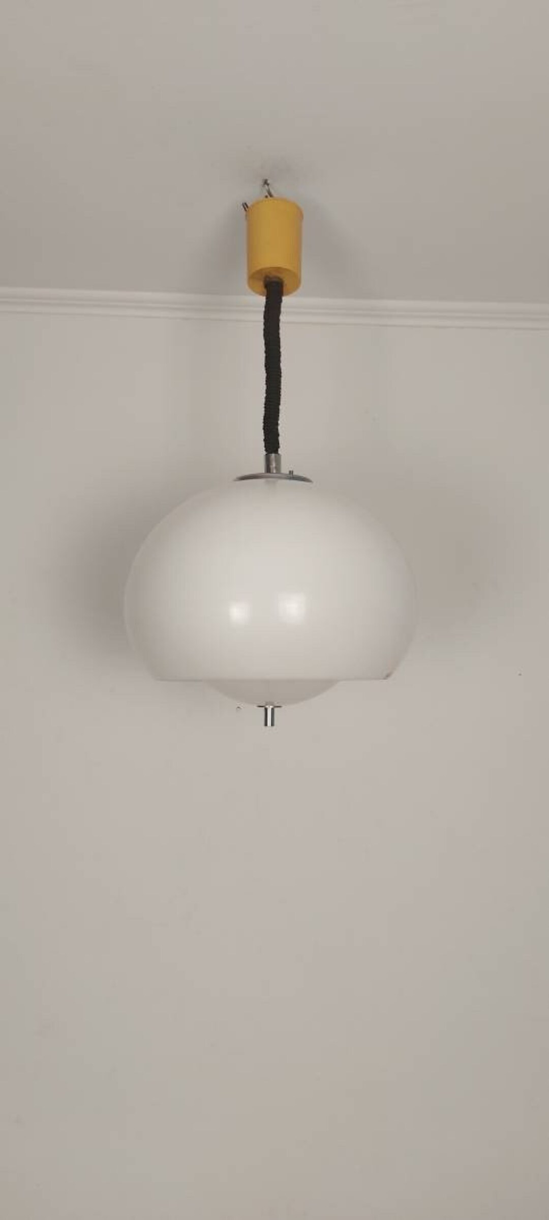 Rare Vintage Meblo Guzzini Space Age Ceiling Light 'burgos' / White ...