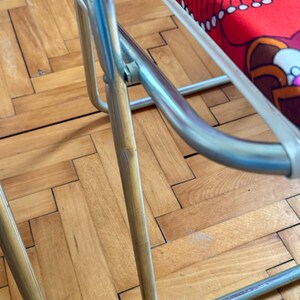 Vintage Camping Chairs Pair / Retro Picnic Chairs / Canvas Folding ...