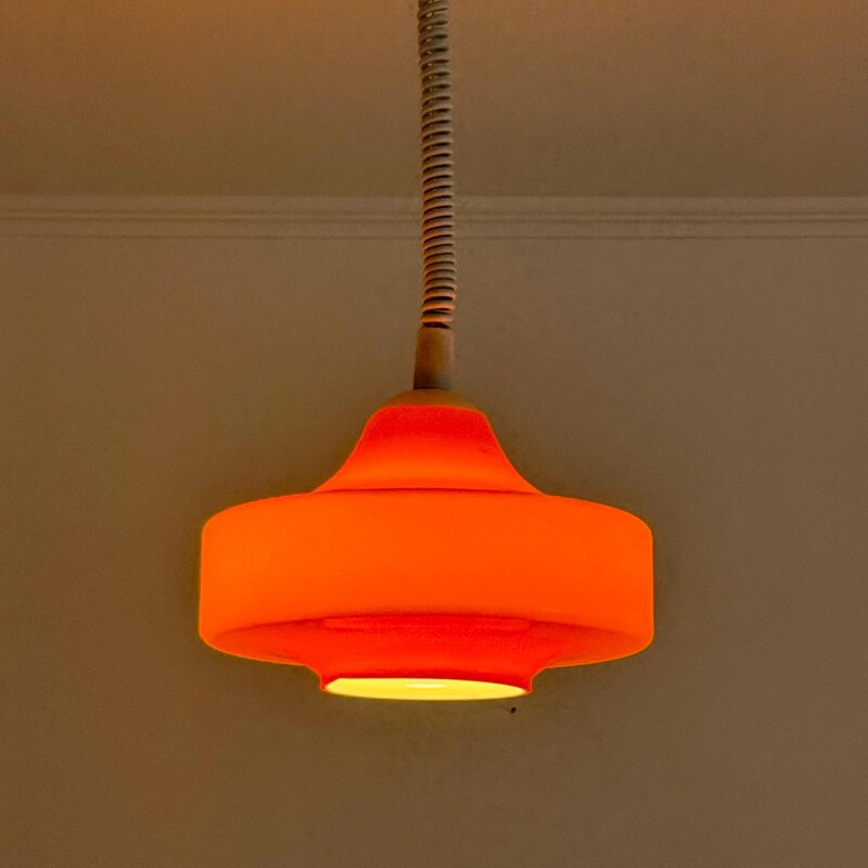 Orange Ceiling Light - Etsy