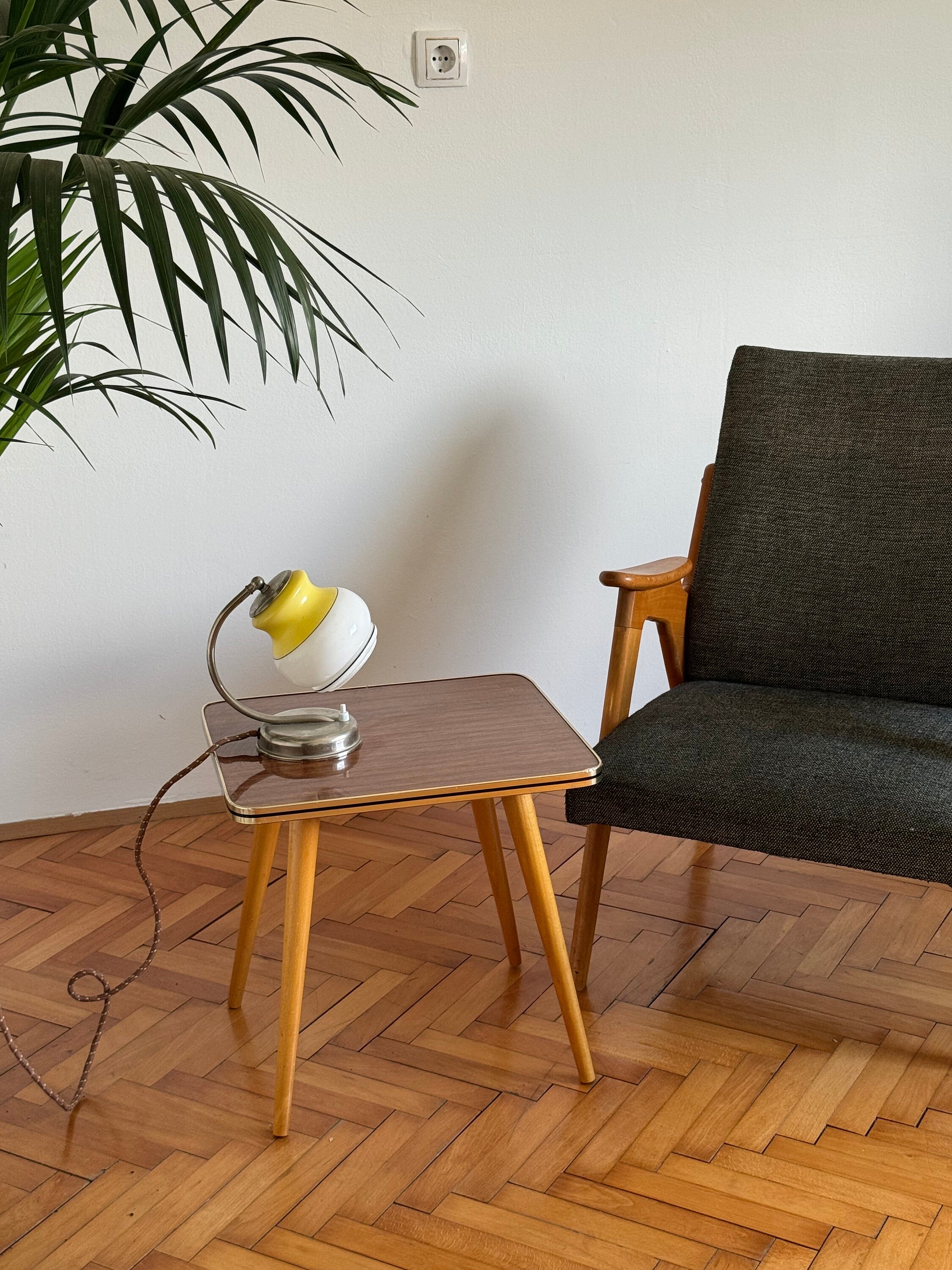 Vintage Wooden Small Side Table / Sofa Table / End Table / Bedside ...