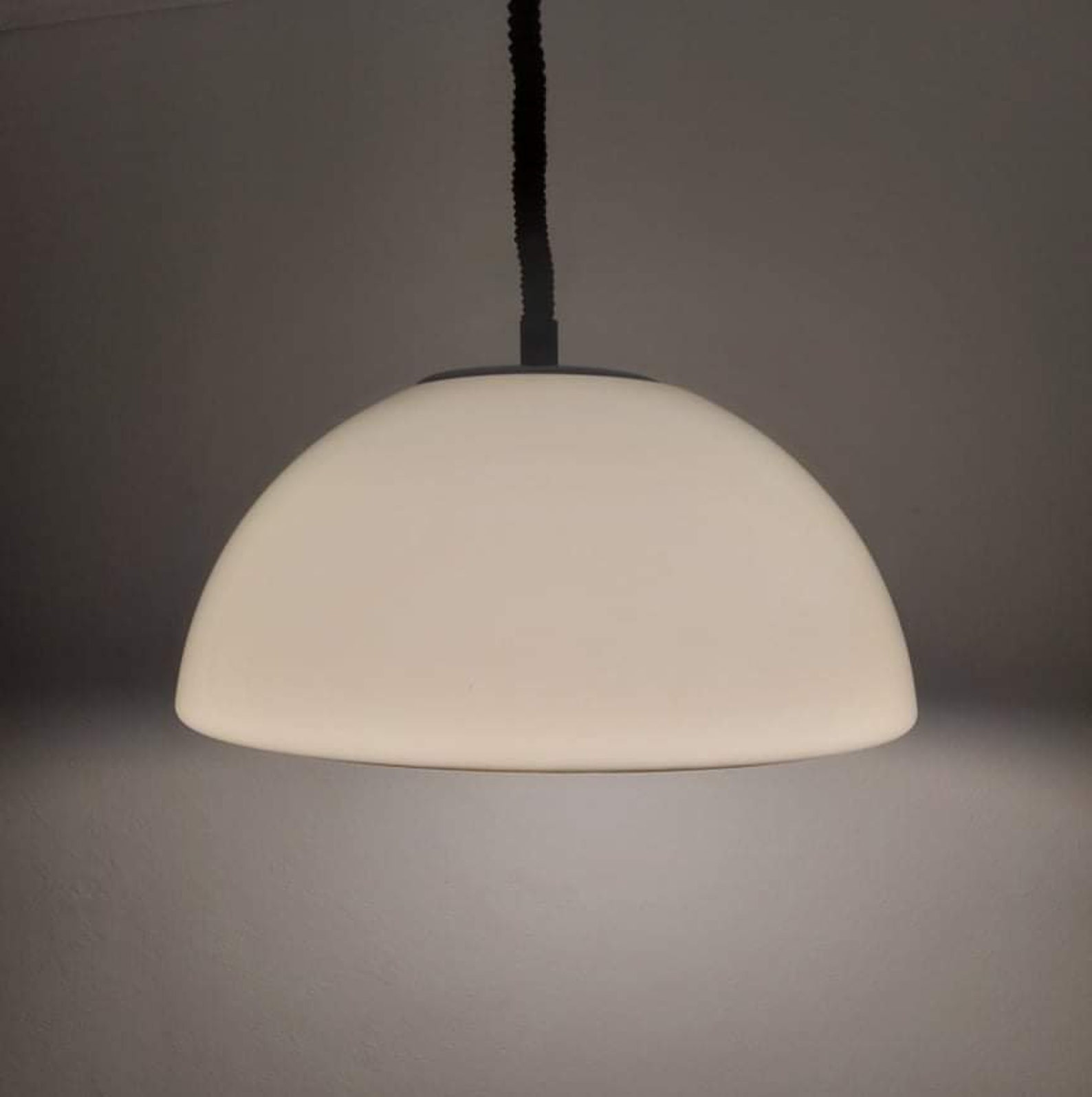 Vintage Meblo Guzzini White Ceiling Light / Pendant Lamp / - Etsy