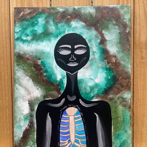 Human? : Original Painting, Abstract Acrylic Art - Etsy