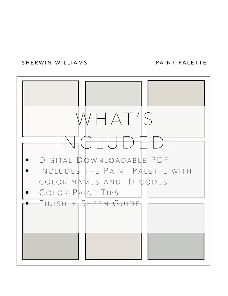 Tween Paint Color Palette, Bedroom Color Palette, Kids Design - Etsy