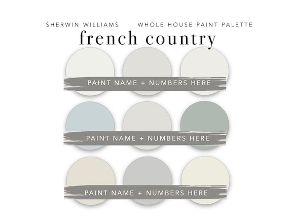 French Country Blue Paint Colors Sherwin Williams