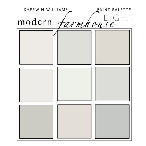 Rich Earth Tone Paint Color Palette Mid Century Modern Paint - Etsy