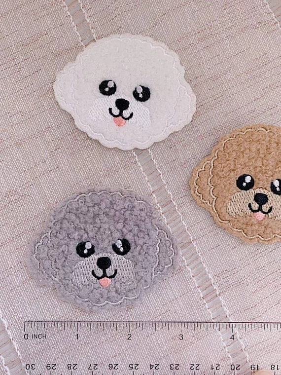 Dog Patch Fluffy Patch Self Adhesive Patch Cute Patch DIY - Etsy