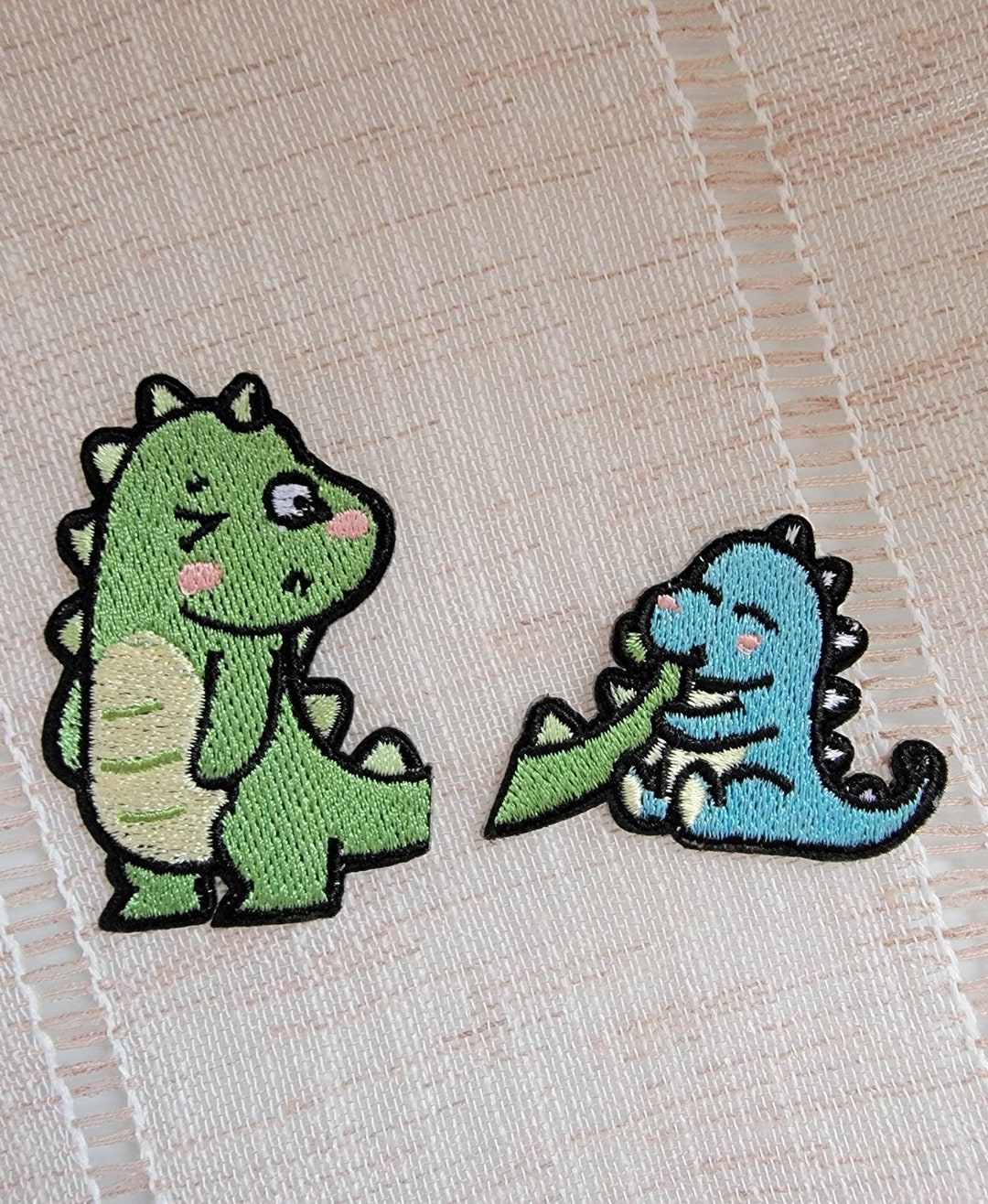 Dinosaur Patch, Stick on Patch, Cute Patch, Iron on Dinosaur, Patch for ...