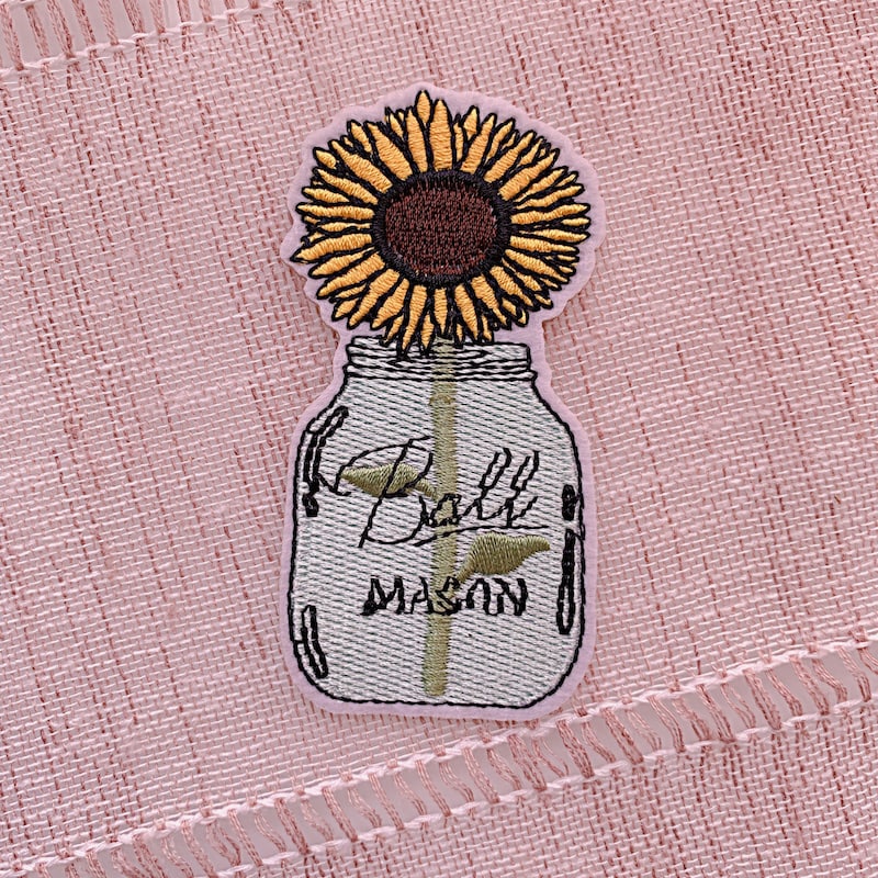 Embroidered Daisy Patches - Etsy