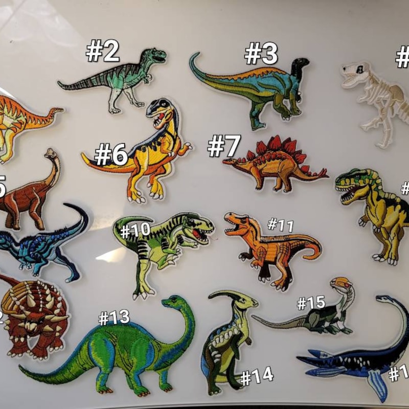 Dinosaurs Patch Patch - Etsy