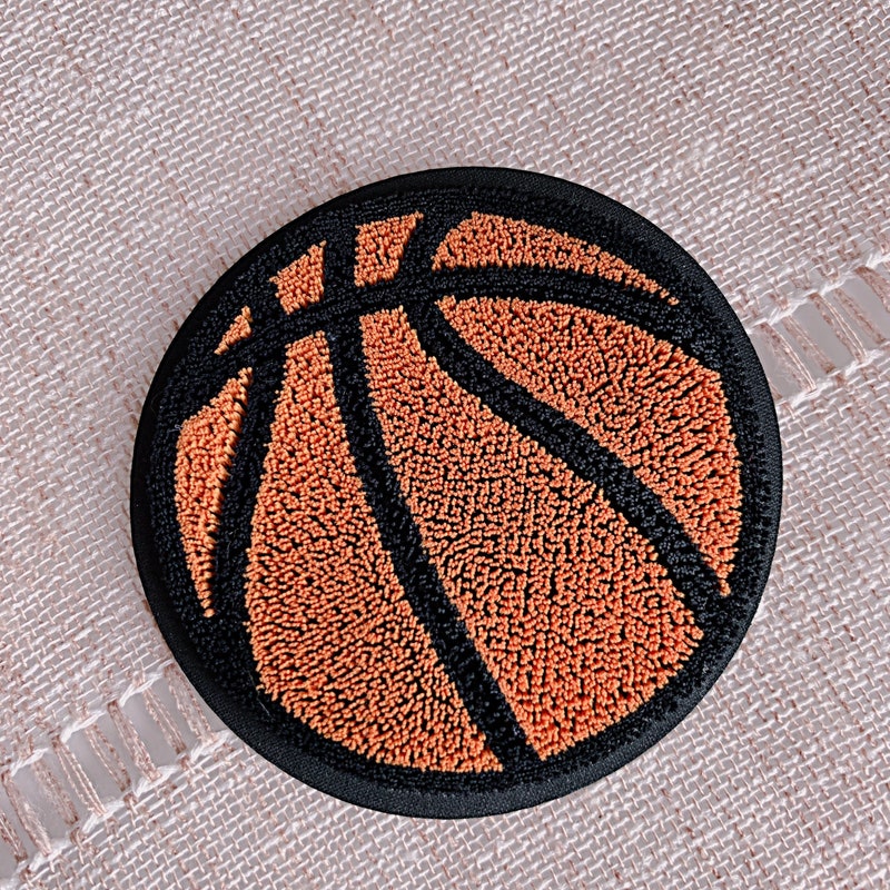 Basketball Patch - Etsy