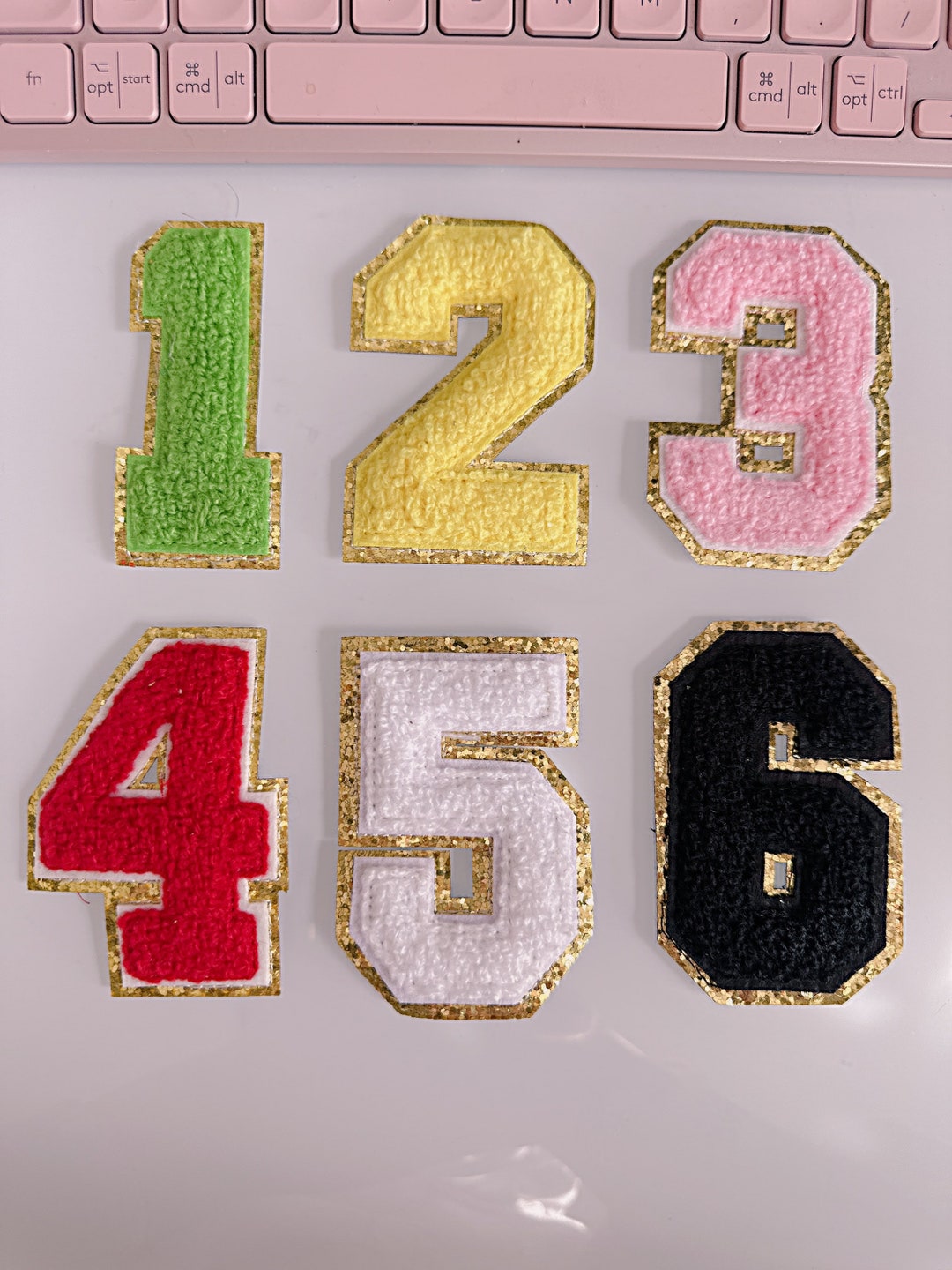 Number Patches 3 Inch Iron on Number Patch Iron on Patch Custom Patch ...