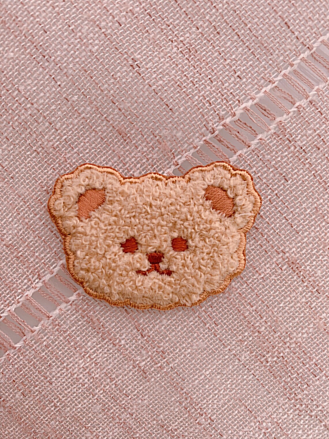Bear Patch Fluffy Patch Self Adhesive Patch Cute Patch DIY - Etsy