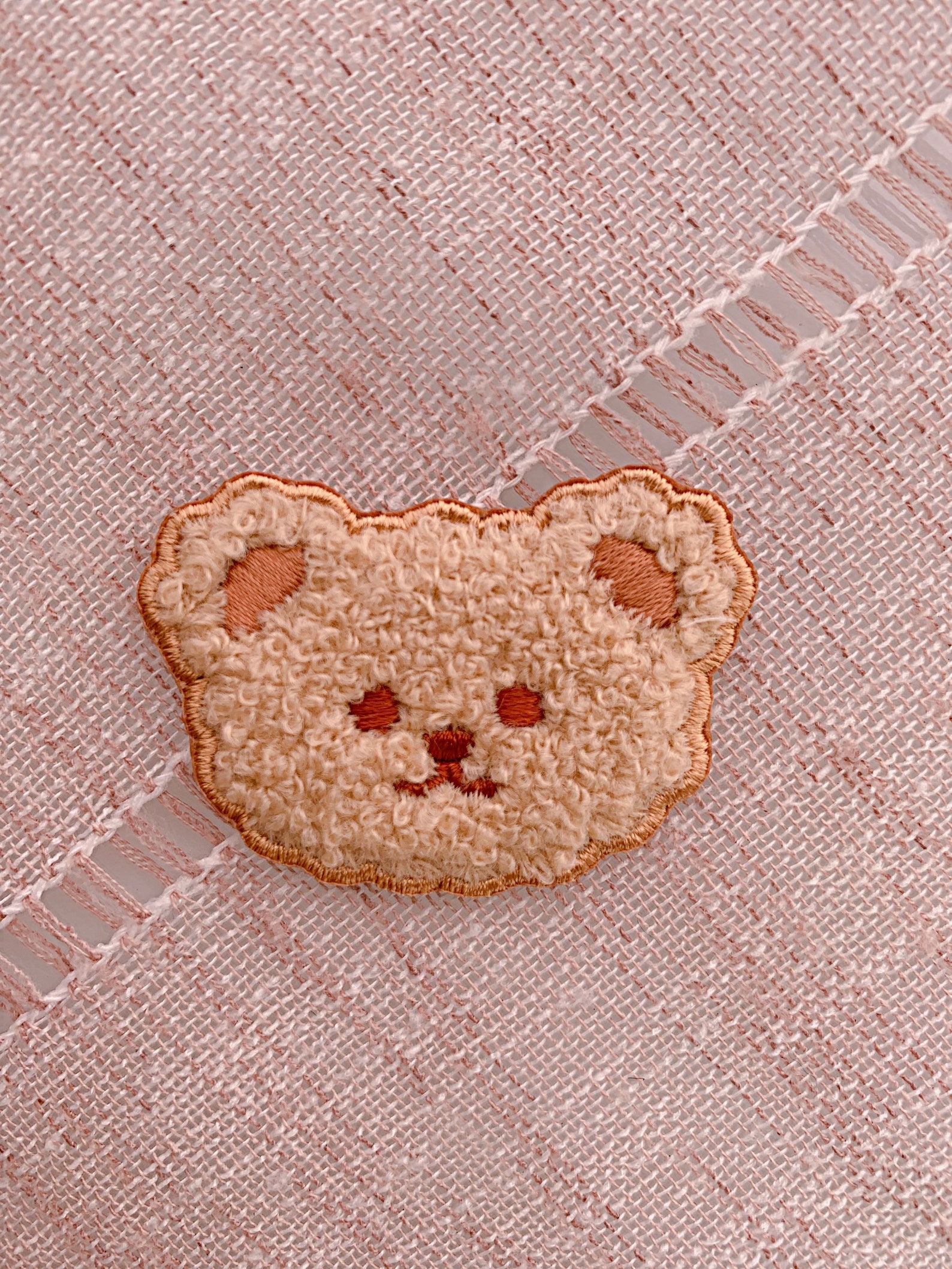 Bear Patch Fluffy Patch Self Adhesive Patch Cute Patch DIY - Etsy